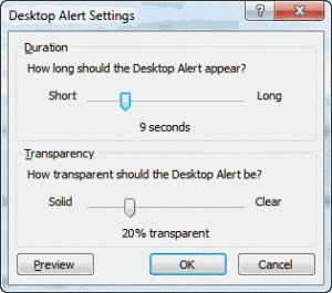 Tip 245: Outlook's Desktop Alerts Settings - Outlook Tips