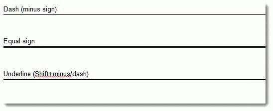Tip 689: Automatic Underlines - Outlook Tips