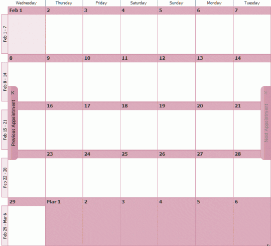 View all recurring events?