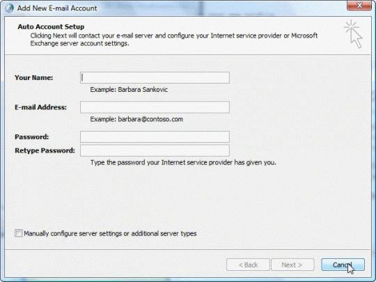 How to create a "No Mail" Account in Outlook - Outlook Tips