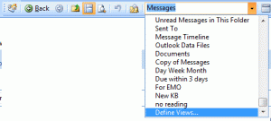 How to Reset the View on Outlook folders - Outlook Tips