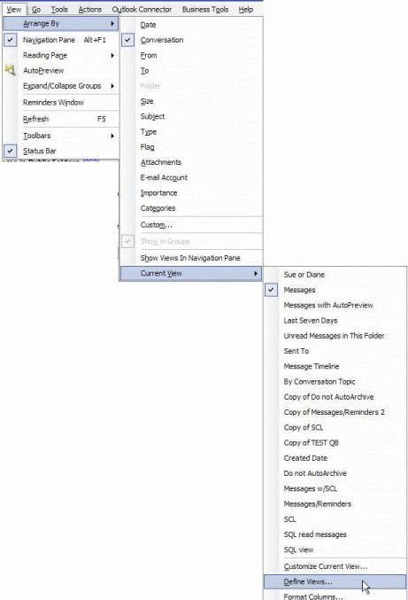 Create a Custom View in Microsoft Outlook - Outlook Tips