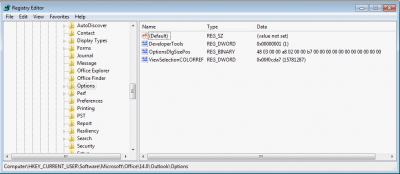 How to Edit the Registry - Outlook Tips