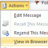 Tip 967: How to View Email in a Browser - Outlook Tips