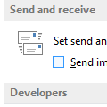 Manually Send and Receive in Outlook - Outlook Tips