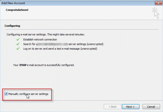 Tip 1040 An Encrypted Connection To Your Mail Server Is Not Available