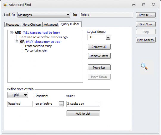 How to do a Boolean Search in Outlook - Outlook Tips